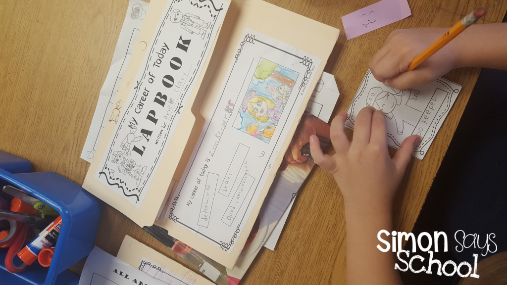 Careers of Today Lapbooks | Simon Says School