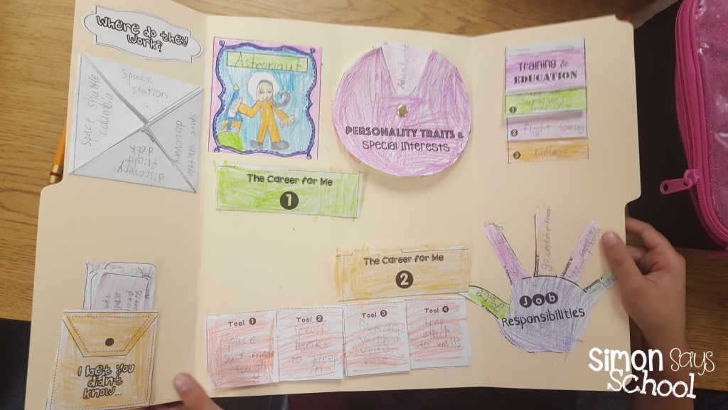 Careers of Today Lapbooks | Simon Says School